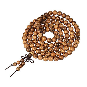 anzhongli mala beads bracelet 108 8mm beaded bracelet sandalwood elastic