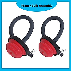 YUSUKEGU 570682A 951-10888A Carburetor Primer Bulb Line Hose Kit Compatible with MTD Cub Cadet Craftsman Troy Bilt Snowblower HMSK100 HMSK105 HMSK110 0682A 32180C AV520 (Pack of 4)