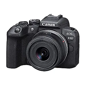 Canon EOS R10 Mirrorless Camera with RF-S 18-45mm Lens Kit