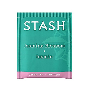 Stash Tea Jasmine Blossom Green Tea, Box of 100 Tea Bags