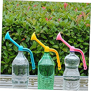 Yardwe 20 pcs watering device bottle cap watering succulants watering bottle nozzle water bottle watering spout seedling succulent plants Plant Watering Nozzle flowers sprinkler plastic