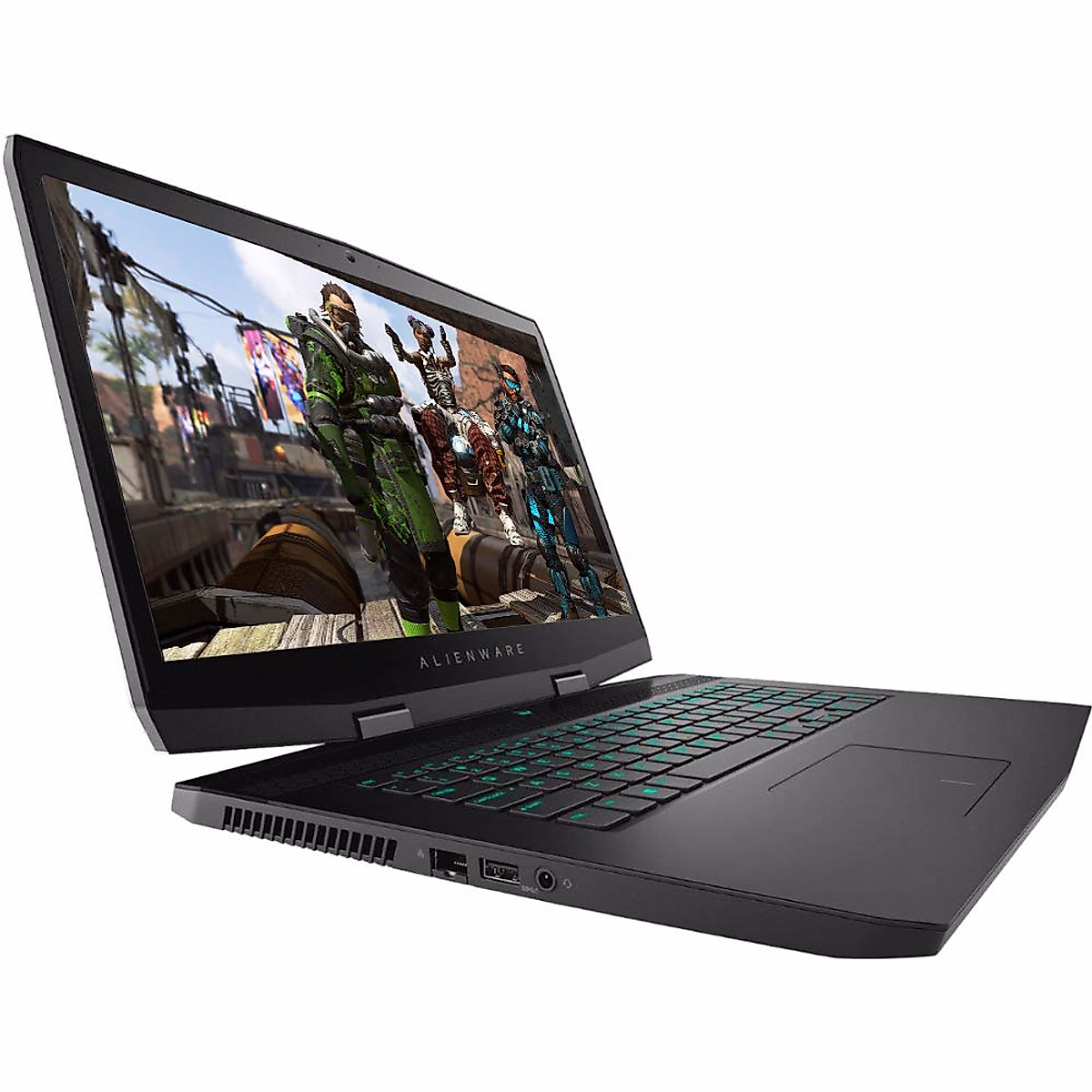 Alienware - 17.3" Gaming Laptop - Intel Core i7-16GB Memory - NVIDIA GeForce RTX 2070-512GB SSD + 1TB+8GB Hybrid Hard Drive - Epic Silver