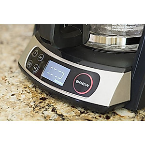 BUNN Heat N Brew Programmable Coffee Maker, 10 cup, Stainless Steel