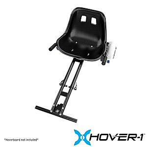 Hover-1 Buggy Attachment | Compatible with Most 6.5" & 8" Electric Hoverboards, Hand-Operated Rear Wheel Control, Adjustable Frame & Straps, Easy Assembly & Install