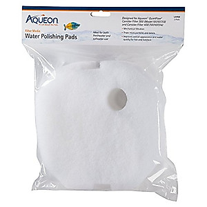 Aqueon QuietFlow Polishing Pad, Medium/Large, Pack of 2