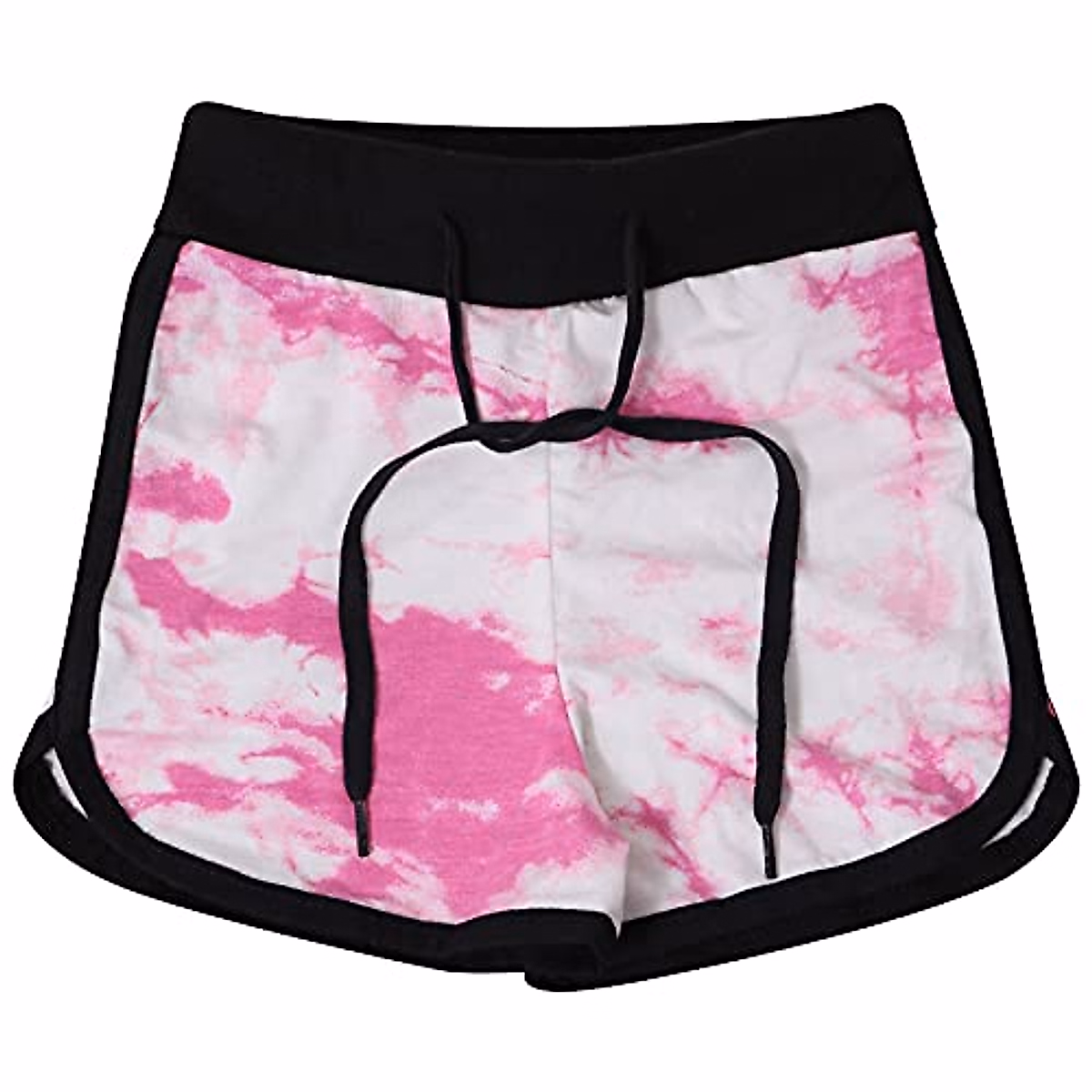Kids Girls Shorts Gym Sports Tie Dye Pink Print Summer Hot Pant Shorts 5-13 Yrs