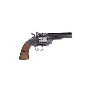Barra Schofield 5" CO2 BB Revolver Replica (Nickel)