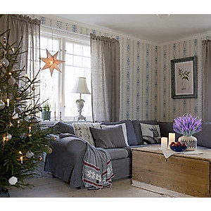 Lalacosy 12 Bundles Artificial Flowers for Outdoors UV Resistant Fake Plants Decor No Fade Faux Lavender Flowers Garden Porch Window Box Decorating (Purple)