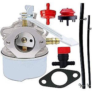 632552 Carburetor for Tecumseh 640086A 640092A 640311 - Tecumseh HSK600 Carburetor - 632560A 632560 632641 640086 640098A HSK600 HSK635 TH098SA 3HP 2 Cycle Engine (632552)