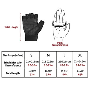 FIORETTO Fingerless Gloves, Airsoft Gloves, Half Finger Gloves for Driving, Cycling, Shooting, Hunting, Motorcycle, Climbing, Outdoor Work Black Large