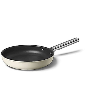 Smeg Cookware 10-Inch Cream Frypan