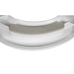 Big John Products 2445646-1W Closed Front with Cover Oversize Toilet Seat, White