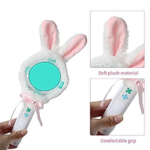 Lightstick Cover,Plush Cartoon Light Stick Covers,Glow Sticks Decorative Cute Protective Cover with Animal Ear Shape for Kpop TXT Concerts,Shows,Performance