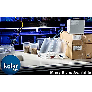 RESILIA Plastic, Leak-Proof Shipping Bags for Live Fish - 6" x 16" 002 mil, Double Bottom Seal, for Freshwater & Saltwater Fish, Case of 1000