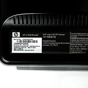 HP W1858 18.5-Inch Widescreen Monitor