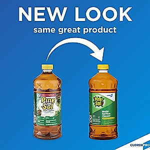Pine-Sol CloroxPro Multi-Surface Cleaner, Original Pine, 60 Ounces (41773) (Package May Vary)