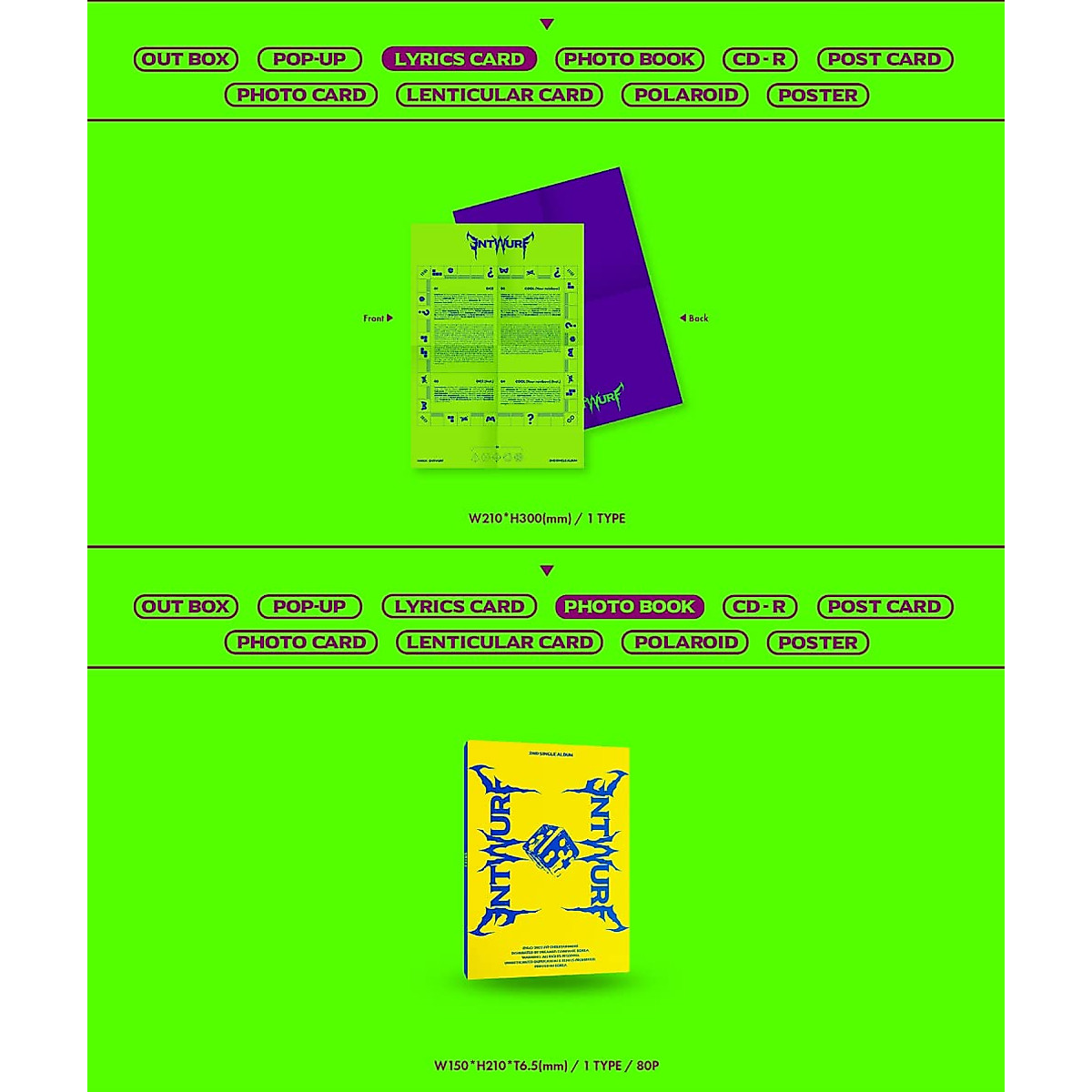 NMIXX - ENTWURF (Limited Ver.) CD