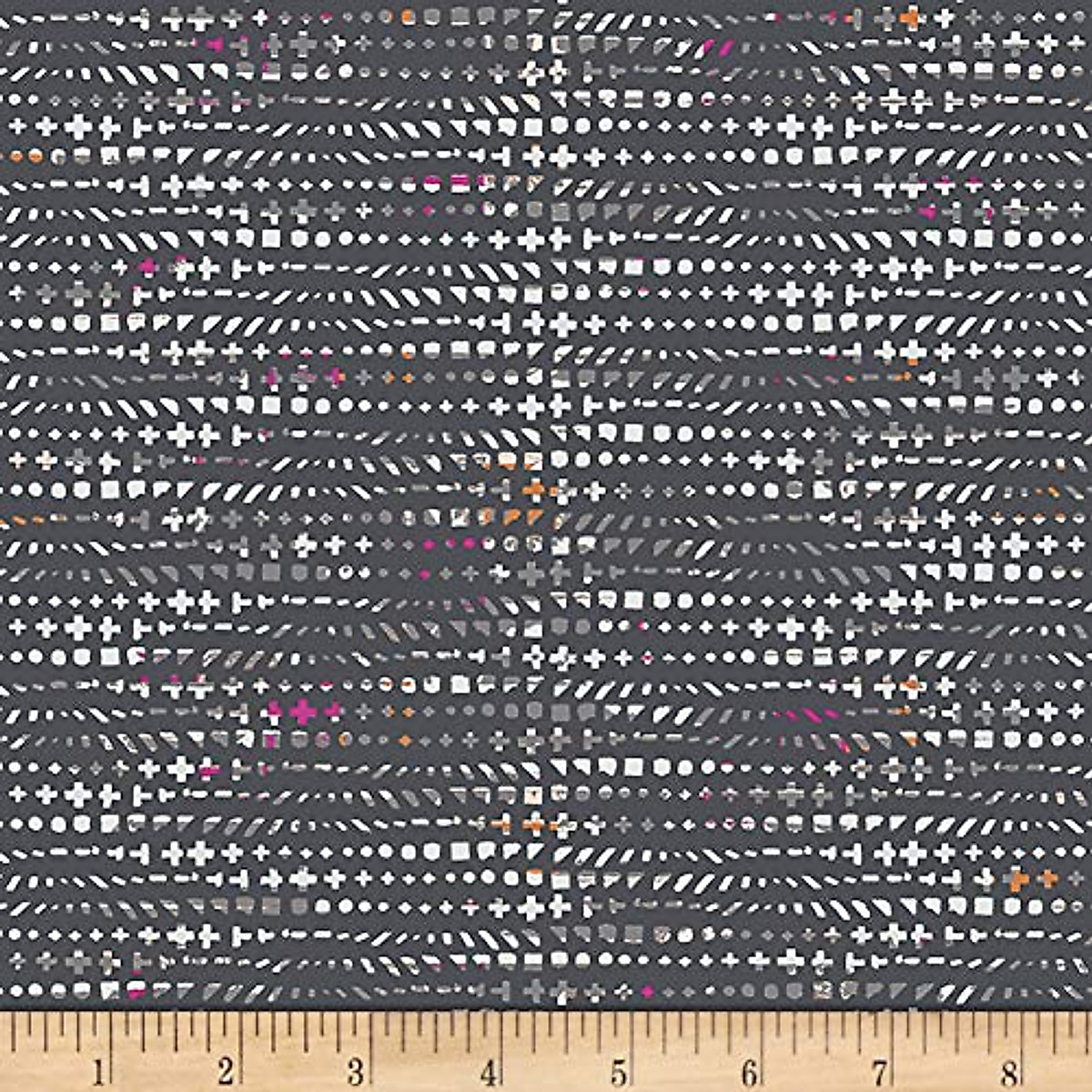 Art Gallery Fabrics Art Gallery Loft Fusion Fluxus City Fabric, Grey