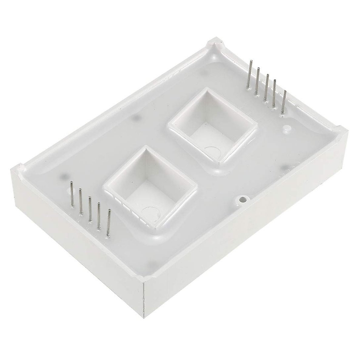 uxcell Common Anode 10 Pin 1 Bit 7 Segment Display 2.2 x 1.5 x 0.43 Inch 1.8" Red LED Display Digital Tube