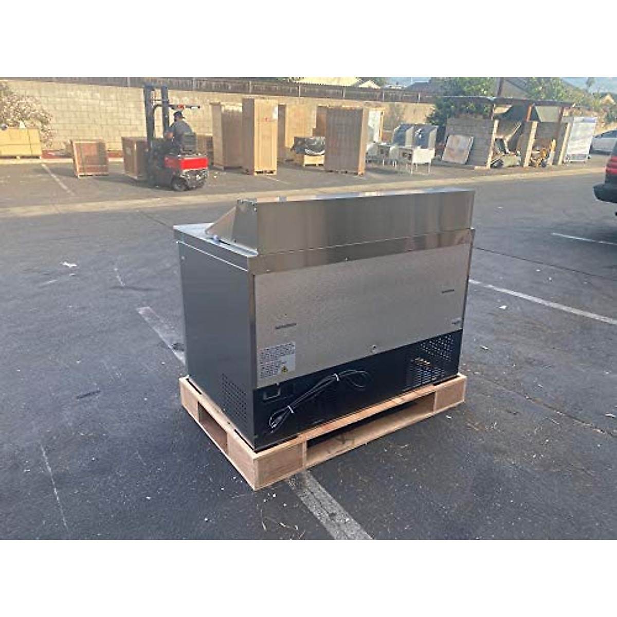 Commercial Refrigerated Sandwich Prep Table 2-door 48" NSF Stainless Steel 115v Size 48" Width Temp 33F-41F XSP-48