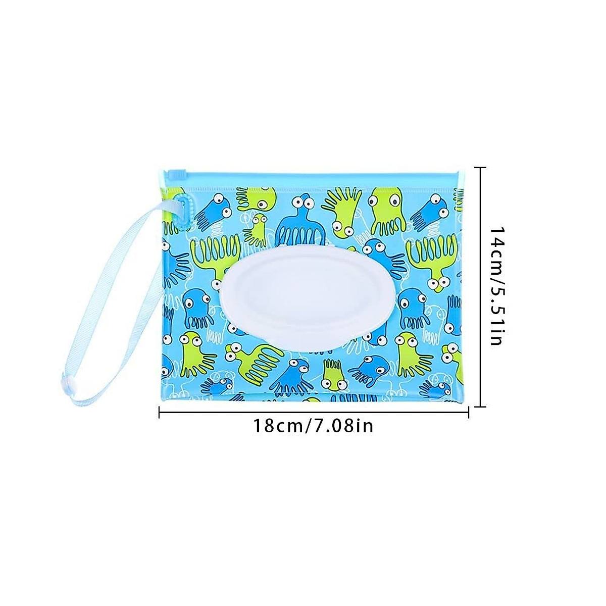 Wet Wipe Bag, Clamshell Wipe Holder, Cute Wet Wipes Bag, Travel Wet Wipes Box, Portable Wipes Container, Eco-Friendly Wipes Case(8)
