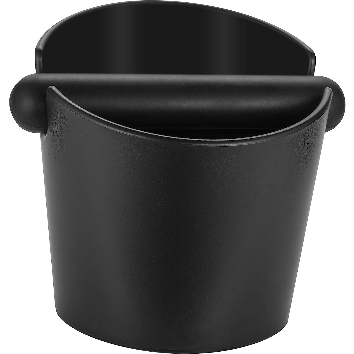 APTSPADE Espresso Knock Box,4.8 Inch Coffee Knock Box, Espresso Dump Bin With Removable Knock Bar and Non-Slip Base