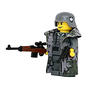 Modern Brick Warfare German Sniper WW2 Custom Minifigure