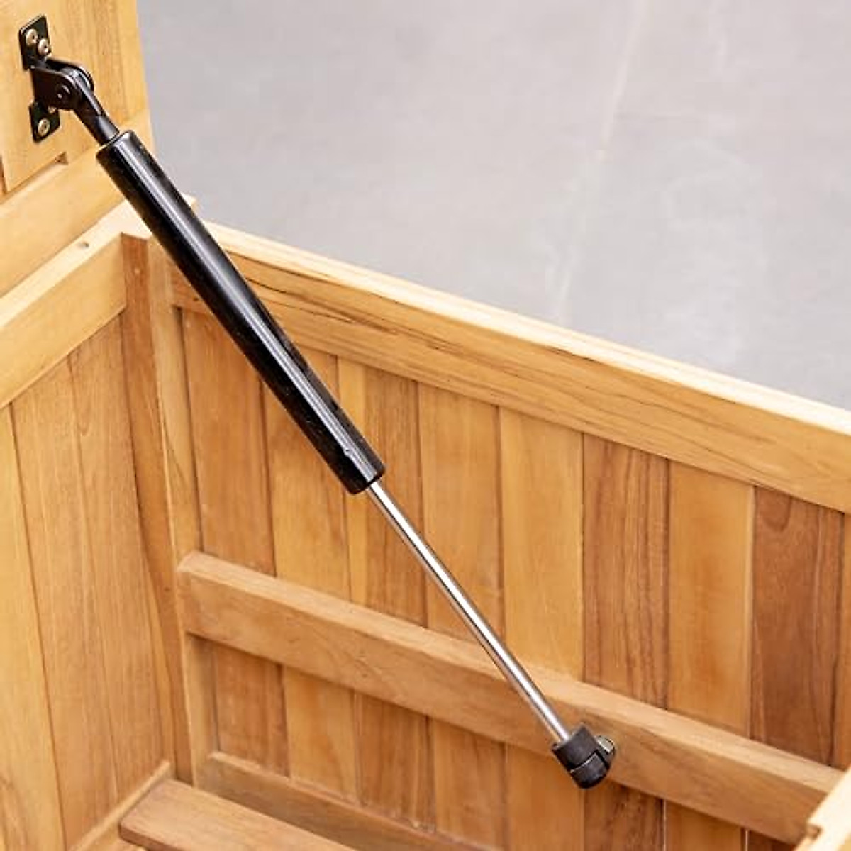 Cambridge Casual Arie Superior Indonesian Teak Storage Box, 60-Inch