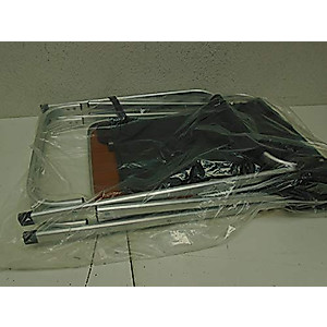 Faulkner Aluminum Director Chair with Folding Tray and Cup Holder, Green