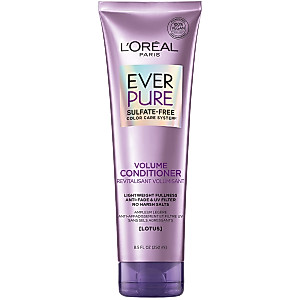 L’Oréal Paris Moisture Sulfate Free Conditioner, Hair Care for Color-Treated Hair with Rosemary Botanicals, EverPure, 8.5 Oz (Packaging May Vary)