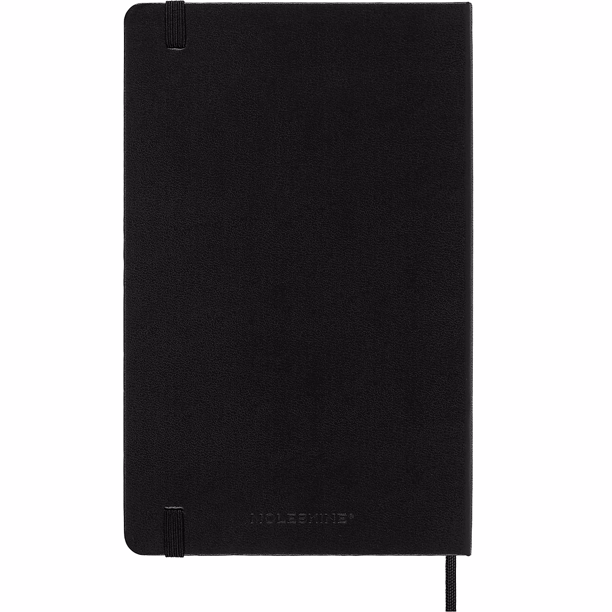 Moleskine Classic Notebook, Hard Cover, Large (5" x 8.25") Ruled/Lined, Black, 240 Pages