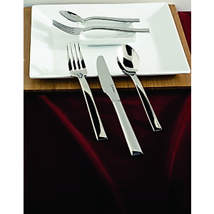 Fortessa Still 18/10 Stainless Steel Flatware Tea/Coffee Spoon, Set of 12