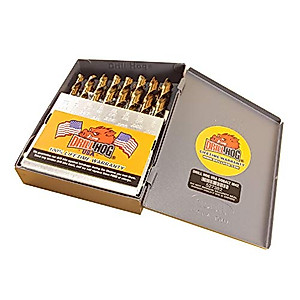 Drill Hog 21 Pc Cobalt M42 Junior Drill Bit Set 1/16" to 3/8"