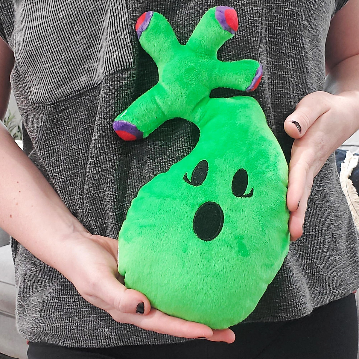 Attatoy Gallbladder Plush, Body Organ Stuffed Toy Complete with Gallstones