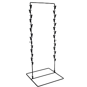 UTILE Countertop Snack Rack Display– Multi-Purpose Counter Stand Organizer for Retail, Stores, Parties, Candy Display and Holder and Chip Display Rack (Matte Black, 24’’ Tall x 9’’ Wide)