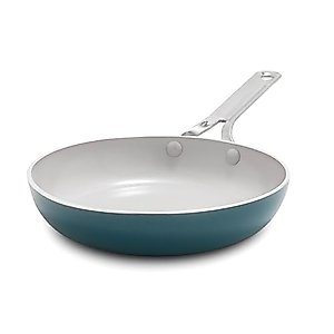 GreenPan Nova 8" Frying Pan Skillet, Oprah’s Favorite Things 2024, Ceramic Nonstick Cookware, PFAS Free, Toxin-Free, Induction Suitable, Dishwasher & Oven Safe, Durable, Easy Clean, Deep Teal