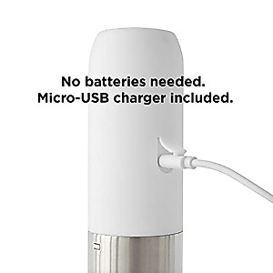 Rabbit Compact Electric Corkscrew Wine Bottle Opener (White), 10.75 inches