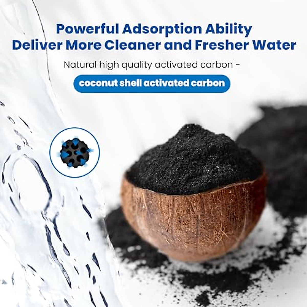 Waterspecialist NSF Certified Filter, Replacement for Pur® Water Filter Faucet, Pur® RF-9999®, Compatible with All Pur® Faucet Mount Filtration Systems (Pack of 3), Model No.: WS708A