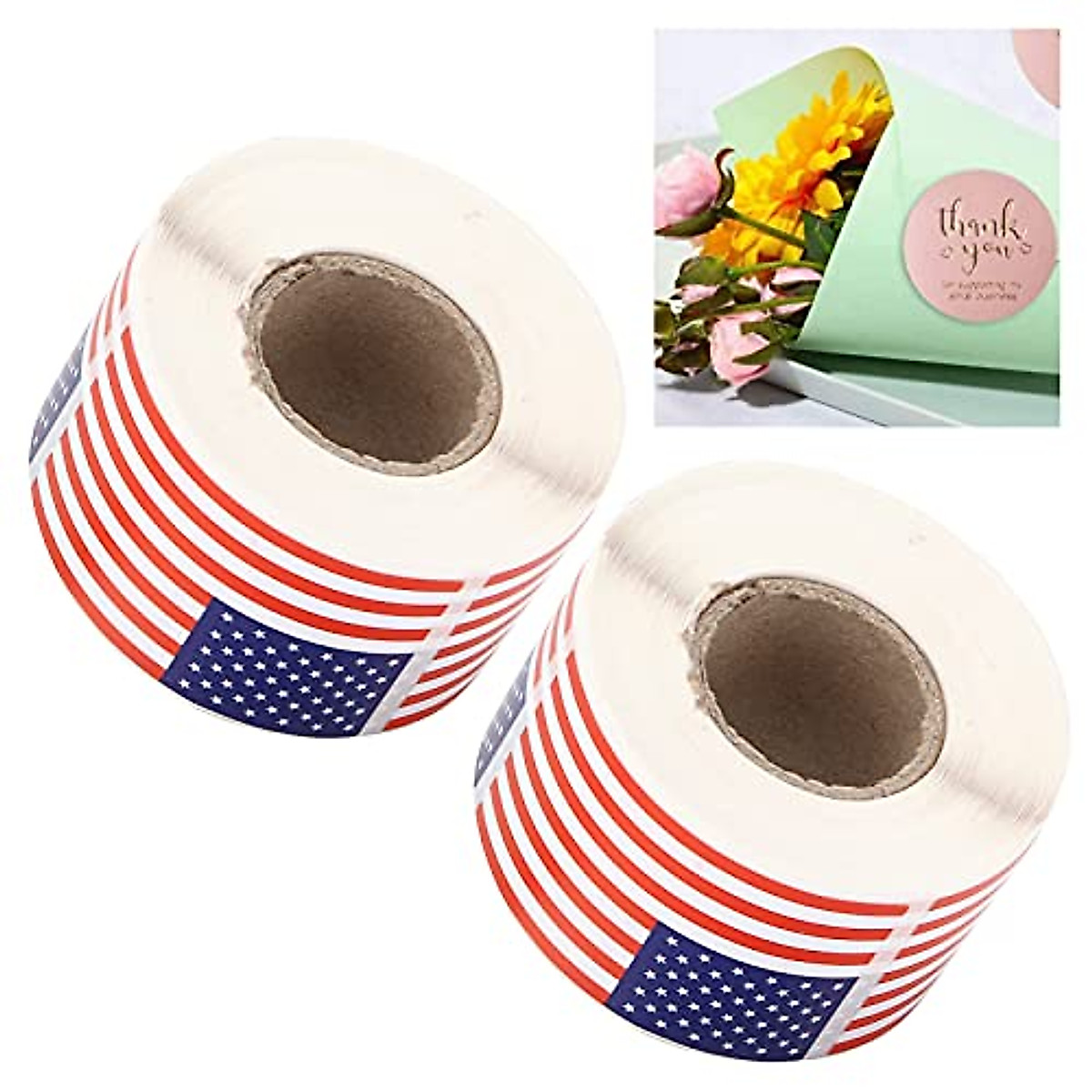 Flag Stickers, Envelope Stickers Stickers for Packages for Packages for Envelope for Sealing for Adhesive Labels