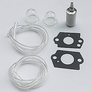 KIPA Carburetor kit for 25cc 26cc 30cc Homelite Ryobi Craftsman Poulan Brushcutter Blower String Trimmer # 308054013 308054012 308054004 308054008 Replace ZAMA C1U-H60 Carb
