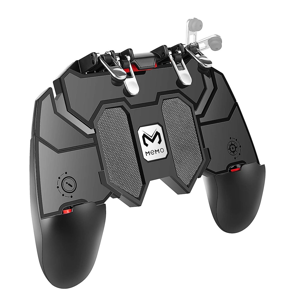 DELAM Mobile Game Controller for iPhone & Android, Pubg Mobile Controller Phone Triggers for Gaming, Gaming Grip Joystick Gamepad Shoot Aim Keys for 4.7-6.5" Phone