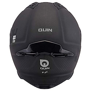 Quin Ghost Double Zero Carbon Fibre Smart Helmet (X-Large)