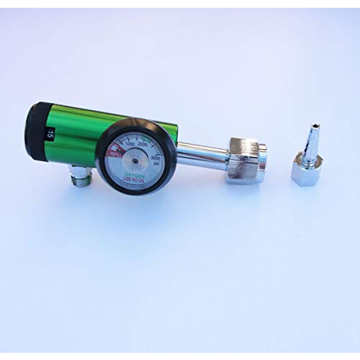 CGA 540 Style Oxygen Regulator - 0 to 15 L/Min (DISS Outlet)