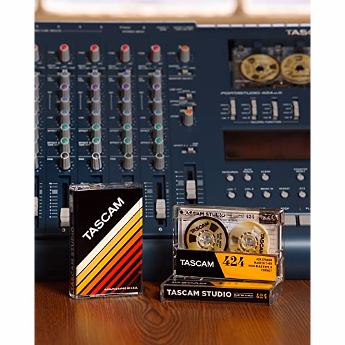Tascam Master 424 High Bias Type II Cobalt Studio Cassette, Multi (MASTR CAS)