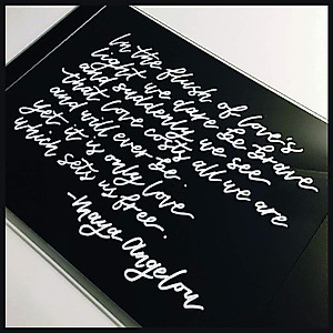 Black Paint Pens, 6 Pack 0.7mm Acrylic Black Permanent Marker ,White Paint Pens for Rock Painting, Stone,Wood, Plastic, Ceramic, Glass, Metal Canvas, Paper, Water-based Extra Fine Point