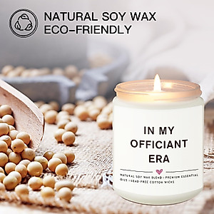 Officiant Gifts for Wedding Day, Wedding Officiant Gift, Gifts for Wedding Officiant - Scented Candles, Best Officiant Ever Gift, Officiant Proposal Gift