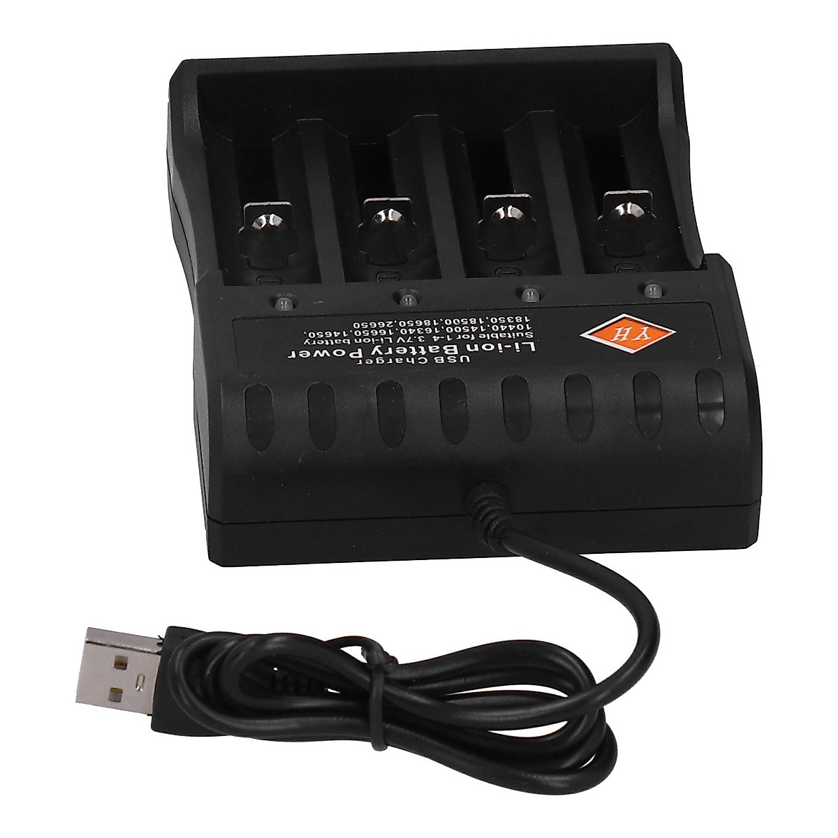 Quick Battery Bay Li-ion Charger, Smart Battery Charger, for 3.7V Li?ion Battery 26650, , 18500, 18350, 14650, 16340, 1450,0