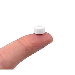 Teak Tuning Apex 71D Urethane Fingerboard Wheels, New Street Shape, 7.7mm Diameter, Ultra Spin Bearings - Made in The USA - White Snow Colorway