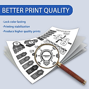 TN660 High Yield Toner Cartridge Replacement for Brother TN660 TN-660 to Use with HL-L2320D HL-L2360DW HL-L2340DW HL-L2380DW DCP-L2540DW MFC-L2740DW Printer (Black,1 Pack)