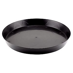 Gro Pro Plant Saucer, 16-Inch, Black